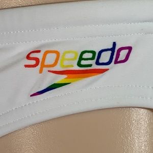 Speedo | Swim | Speedo Rainbow Swim Briefs 336 Nylon Spandex Gently ...
